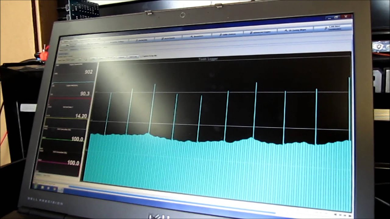 Testing the VR sensor, and 36-1 trigger wheel for my MS3X Install. MAP ...
