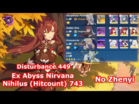 HI3 SEA - [Nirvana Exalted Abyss] Nihilus (Hitcount) (D449) 743 Pts - GD(SS), DPe(S0), PV(No ...