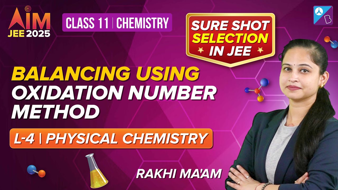 Balancing of Redox Reactions using Oxidation Number Method | L-4 |Redox ...