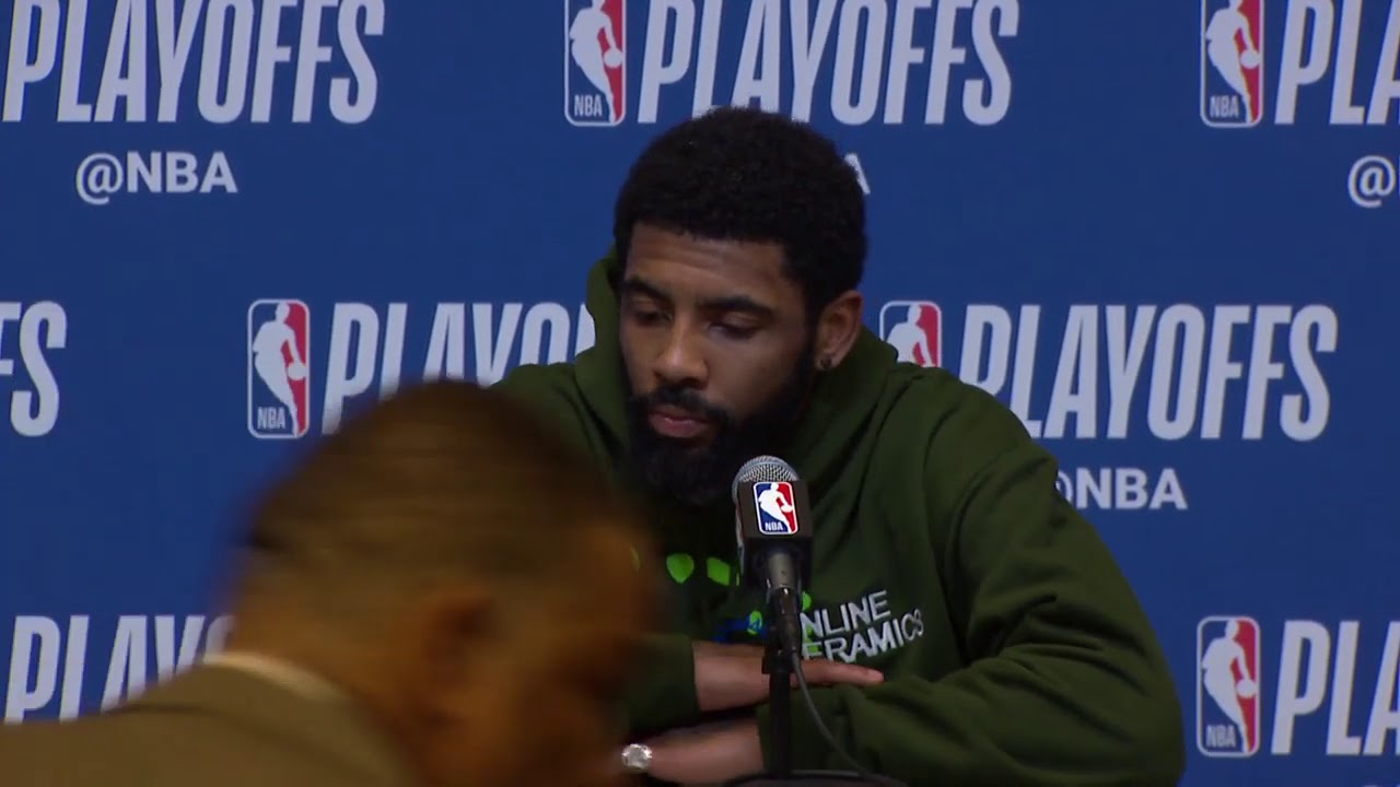 Kyrie Irving Postgame Interview after losing series to the bucks | 2019 ...