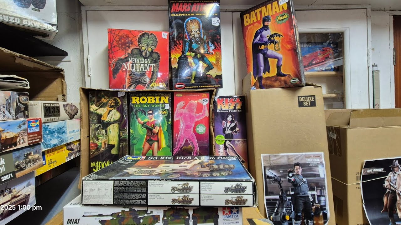 ⭐️⭐️ new tour of kit krazy model shop in Bexleyheath ⭐️⭐️ 13/03/25 part ...