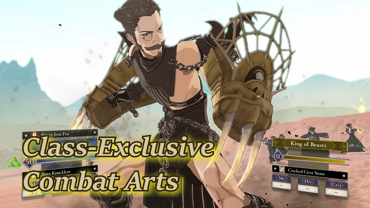 Fire Emblem: Class Exclusive Unique Combat Arts - YouTube