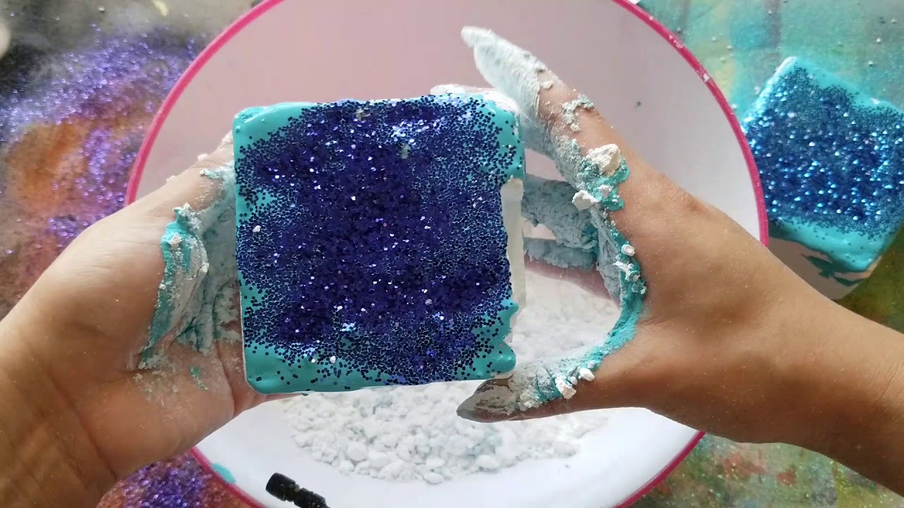 BSN Gym Chalk & Wet Paint Crushing - YouTube