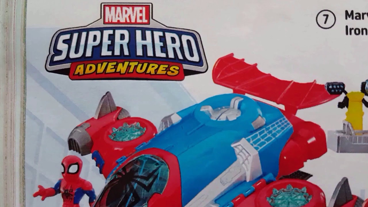 Toy - Marvel Super Hero Adventures Spider-Man Jet Quarters - YouTube