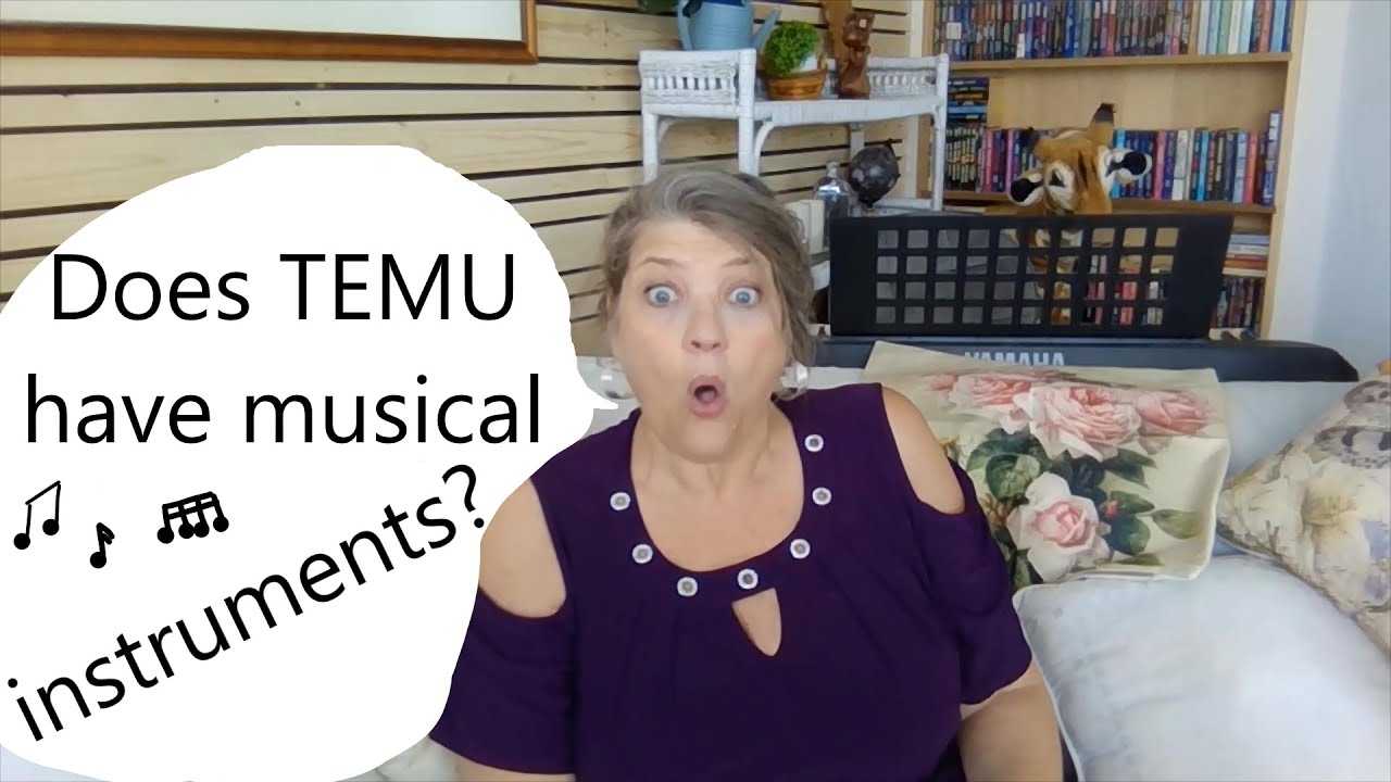 TEMU Haul with music/recording items. - YouTube