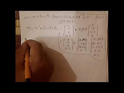 Machine Learning : Hebbian learning rule شرح عربي جزء الثاني - YouTube