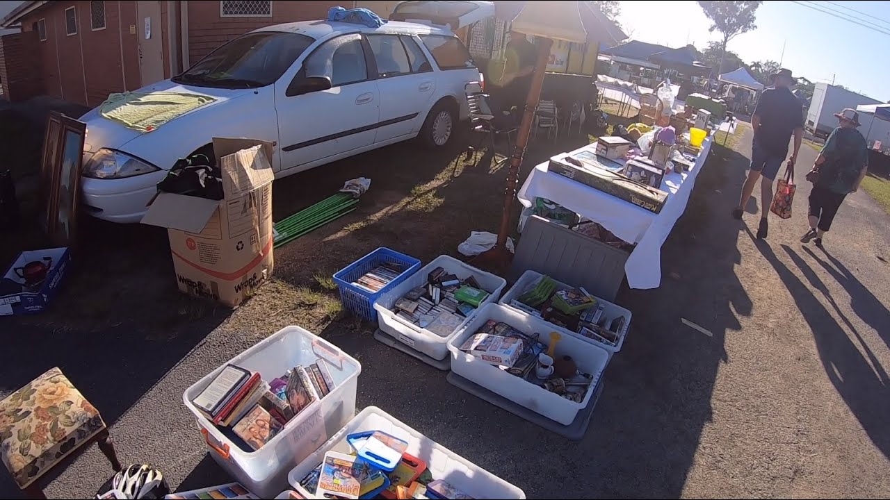 NO 4 SUNDAY FLEA MARKET CABOOLTURE QUEENSLAND AUSTRALIA 14TH APRIL 2024 ...