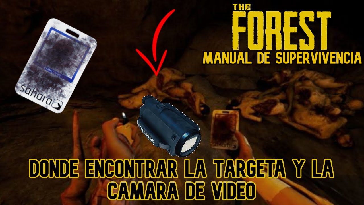 Donde encontrar la targeta (Keycard) y la cámara de vídeo - Manual de ...