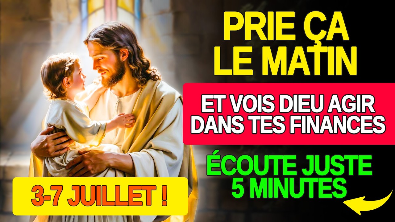 Prie Cela le Matin et Vois Dieu Agir dans Tes Finances (Psaume 111 ...