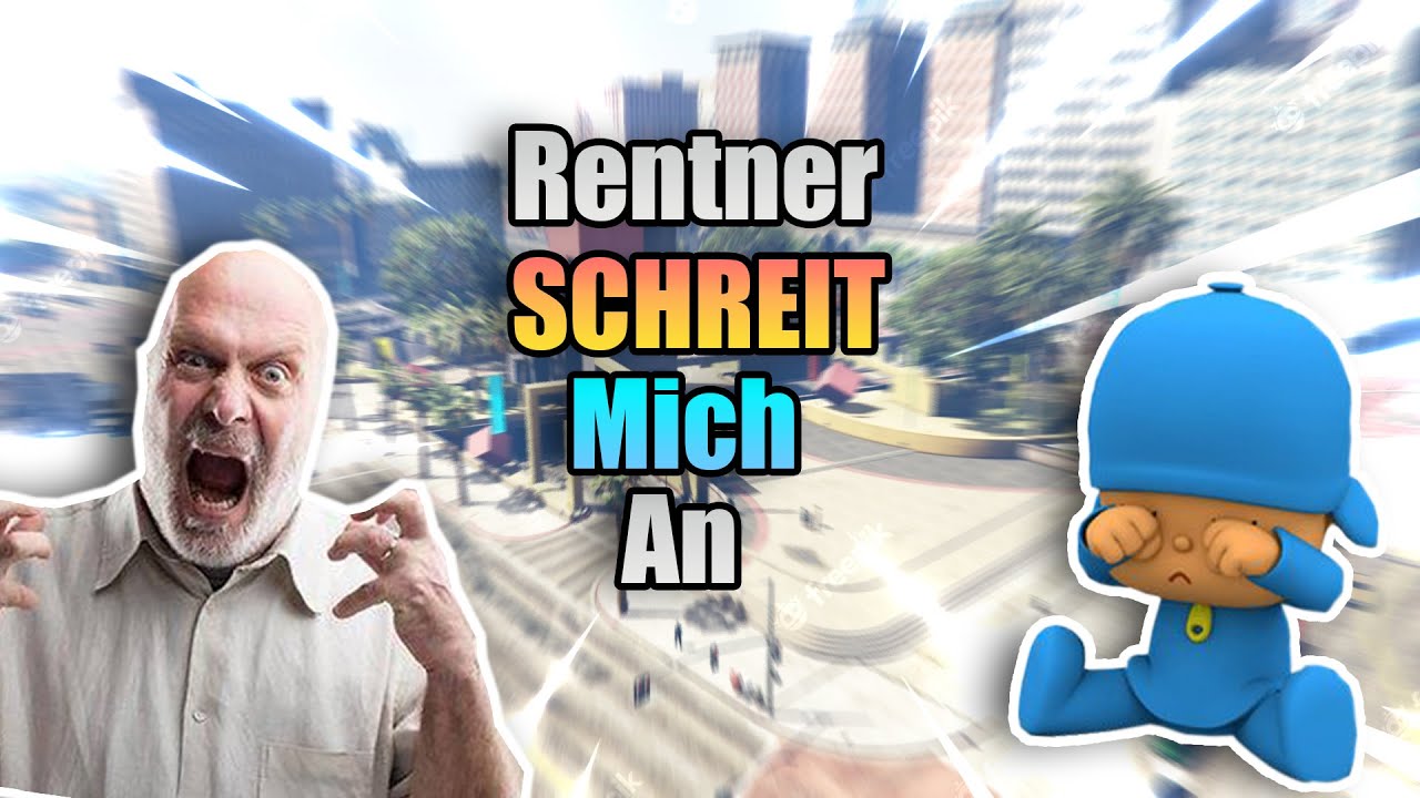 Rentner schreit mich an und ich weine in GTA RP...!? (GTA Roleplay ...