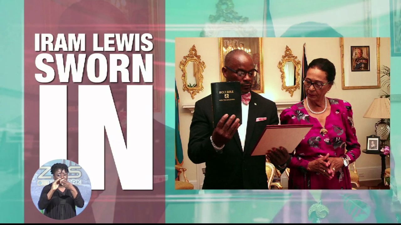 IRAM LEWIS SWORN IN - YouTube