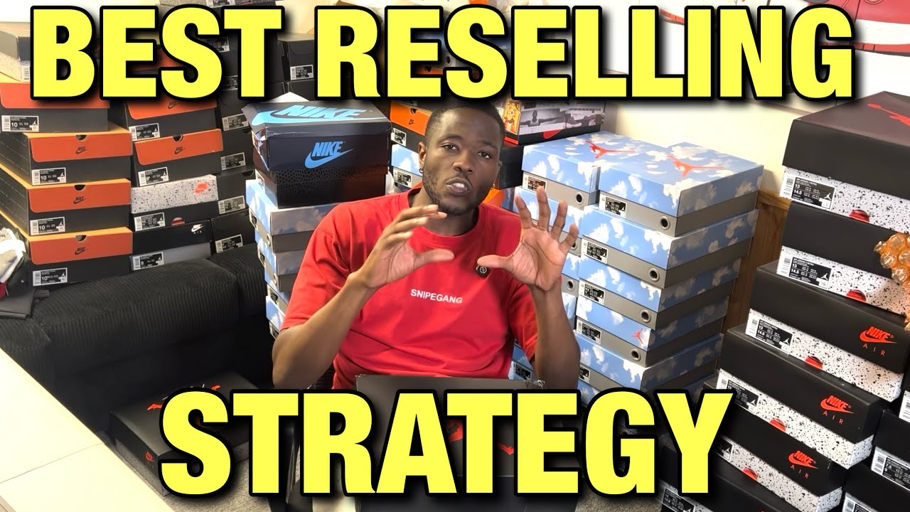 BEST SNEAKER RESELLING STRATEGY (BULK BUYING) DAY IN THE LIFE - YouTube