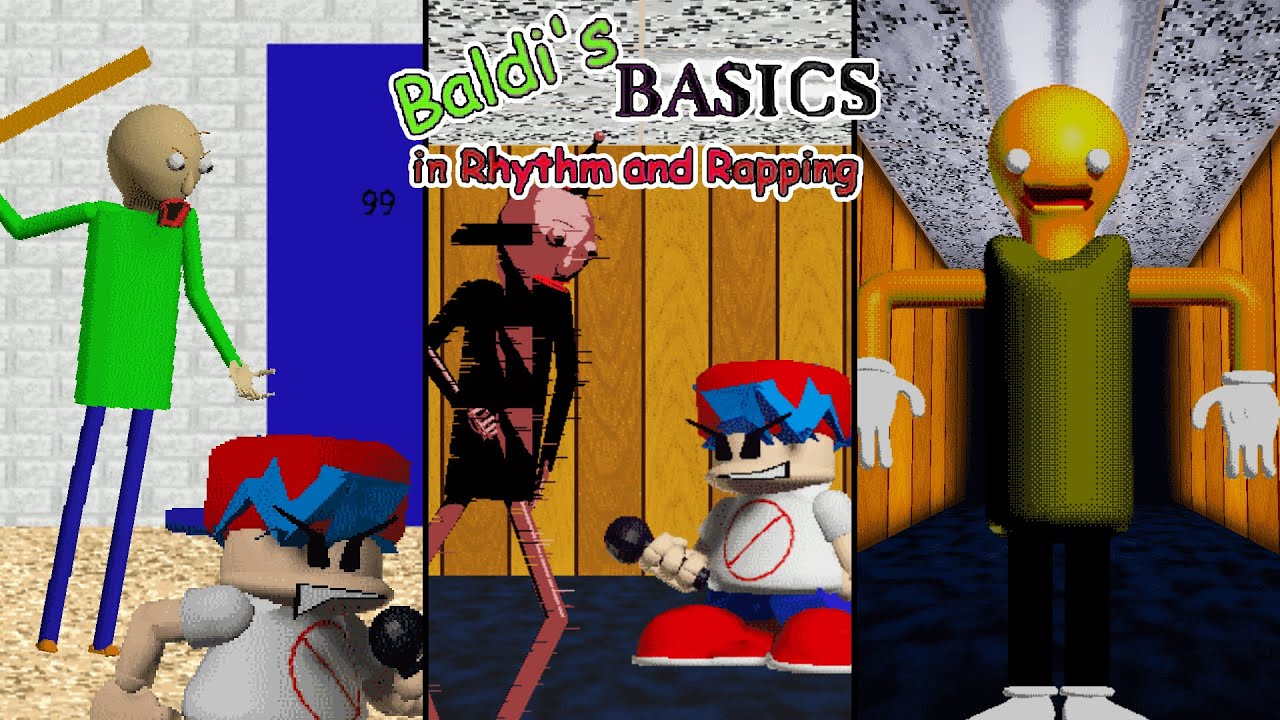 FNF: Baldi's Basics in Rhythm and Rappin' // +Cutscenes Friday Night ...