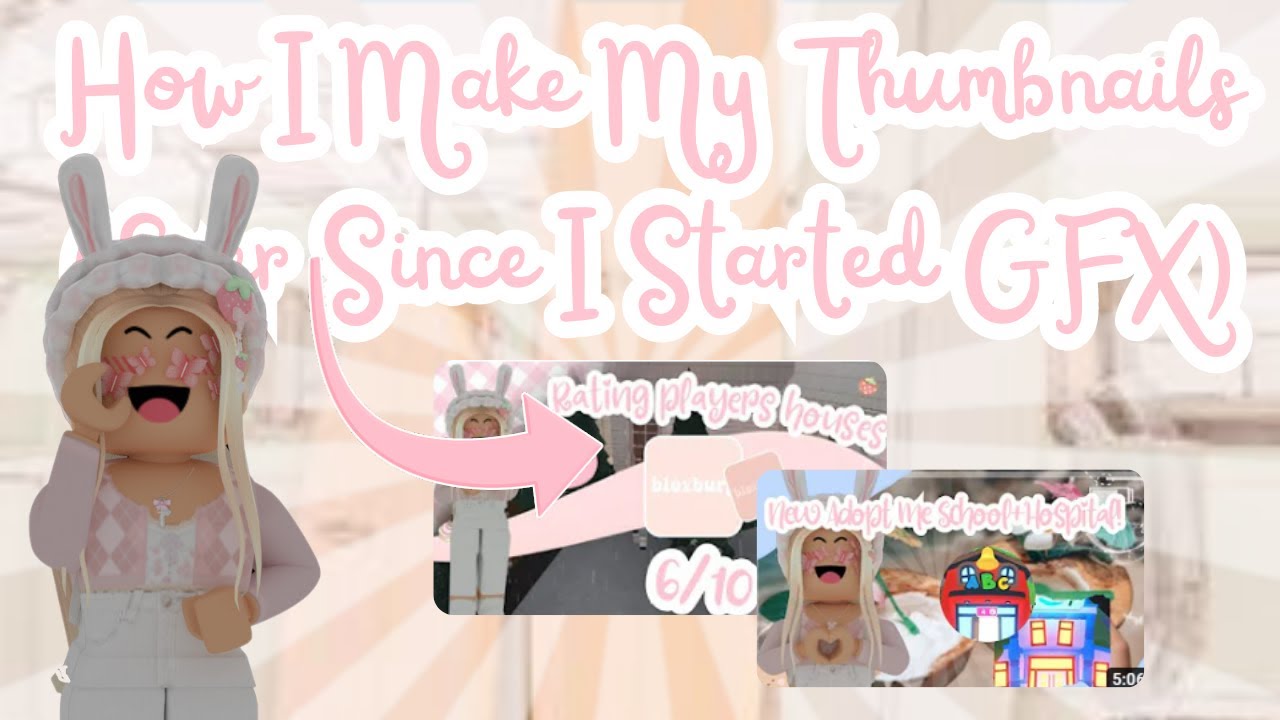 How I Make My Thumbnails (Since I Do GFX Now) || ScarletYTube - YouTube