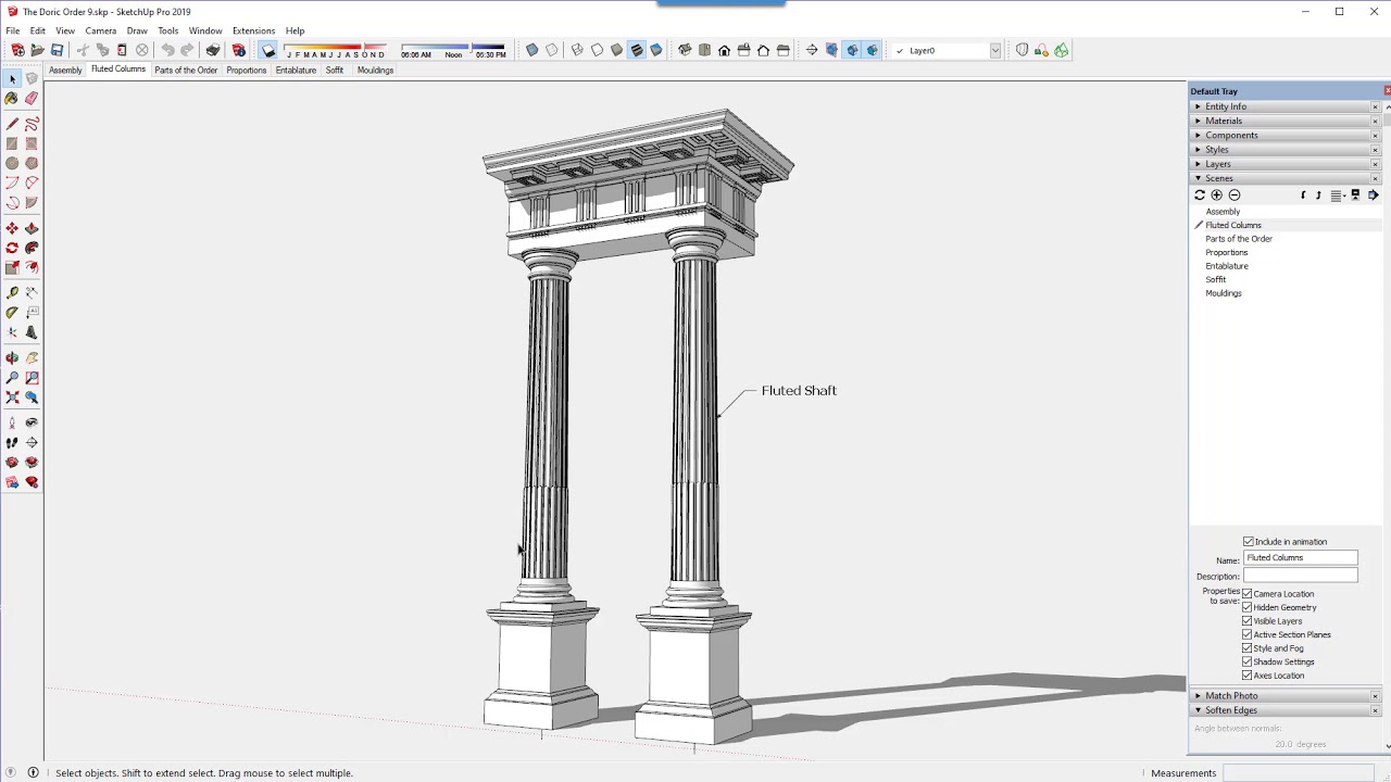 The Doric Order - YouTube