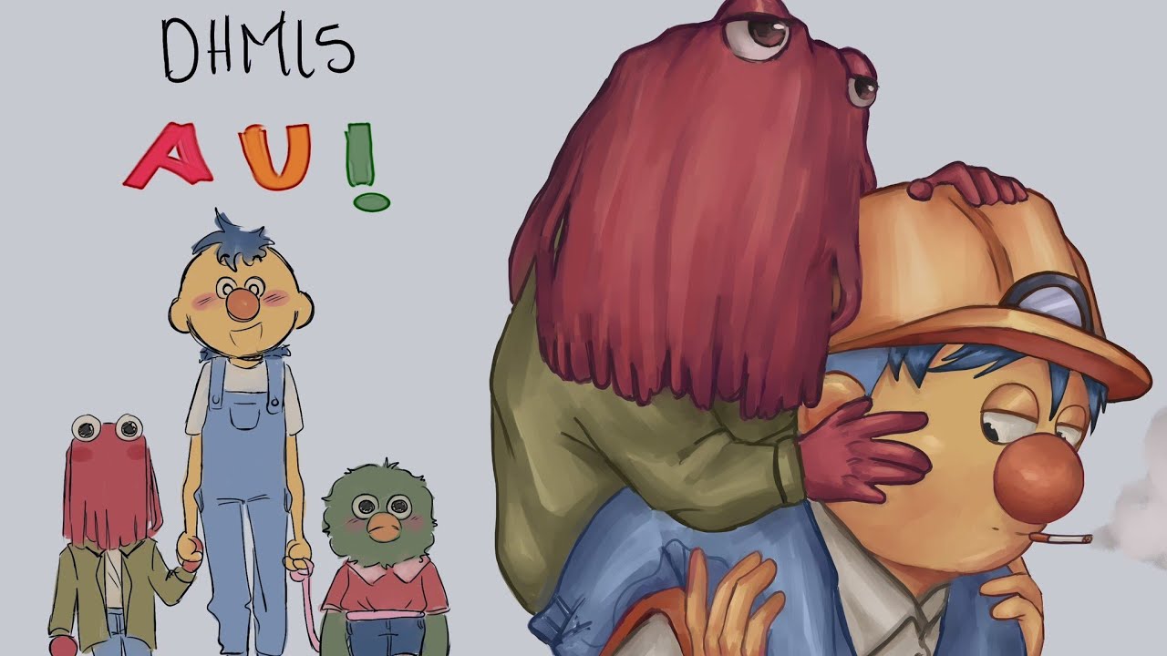 ¿Tu tienes familia?||DHMIS AU||Fandub #donthugmeimscared #dhmis # ...