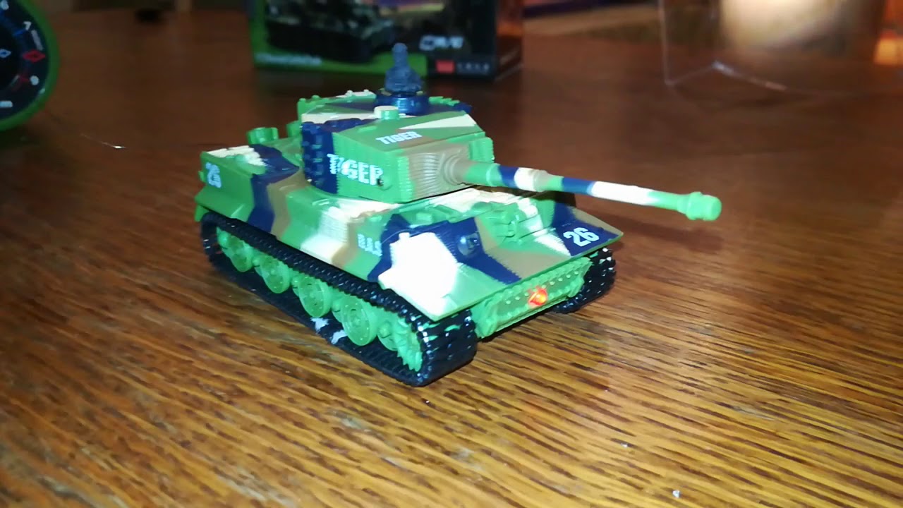 Tank Tiger toy - YouTube
