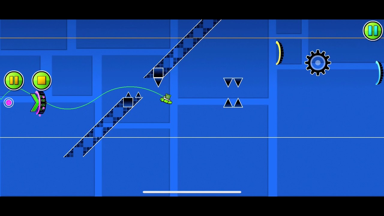 Nine circles level layout preview - YouTube