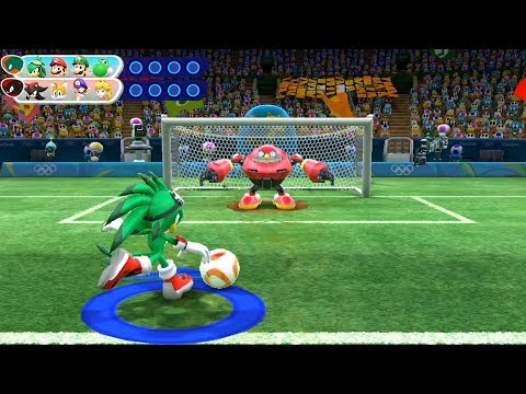 Mario & Sonic at the Rio 2016 Olympic Games Football Jet, Mario, Luigi and Yoshi
