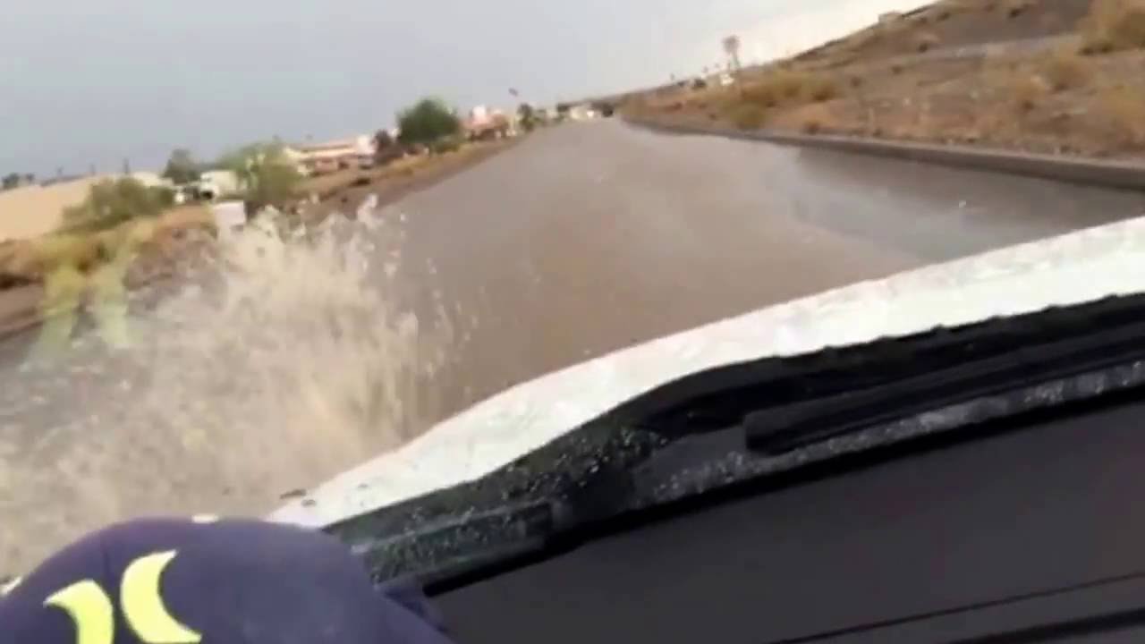 Lake Havasu Flash Flood August 2016 - YouTube