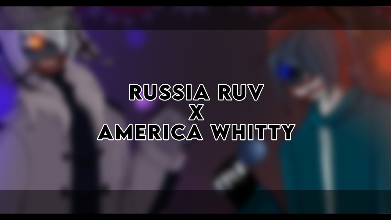 ; Russia ruv x America whitty - fnf x CH Speedpaint - YouTube
