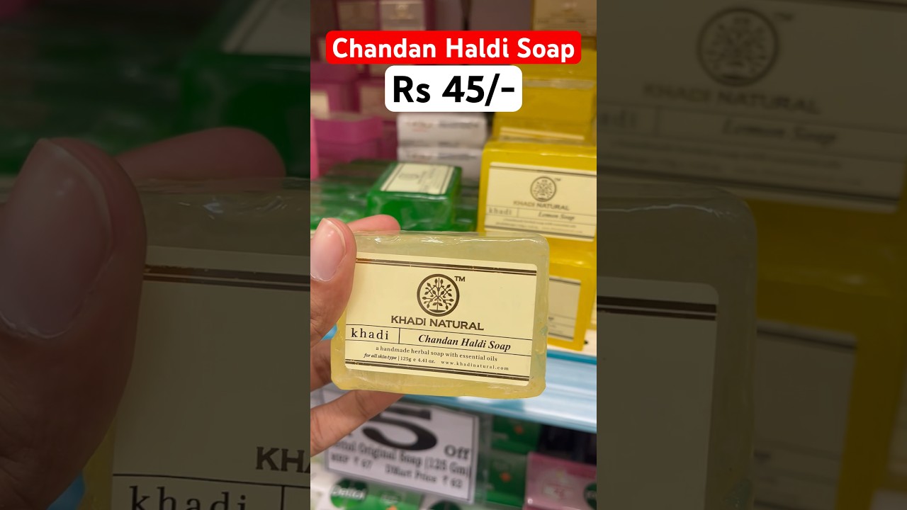 Khadi Natural Chandan Haldi Soap in Dmart #natural #chandan #haldi # ...