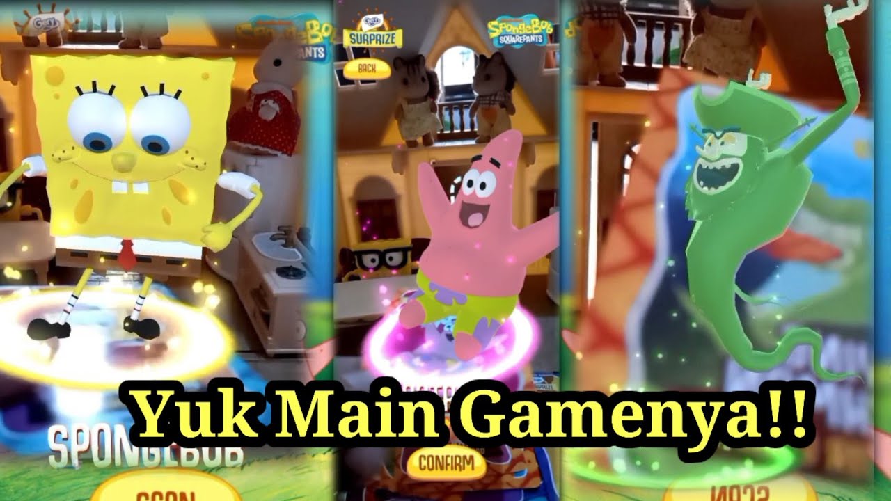 Cara Bermain dan Scan Kartu Game! - Gery Pasta Spongebob Squarepants ...