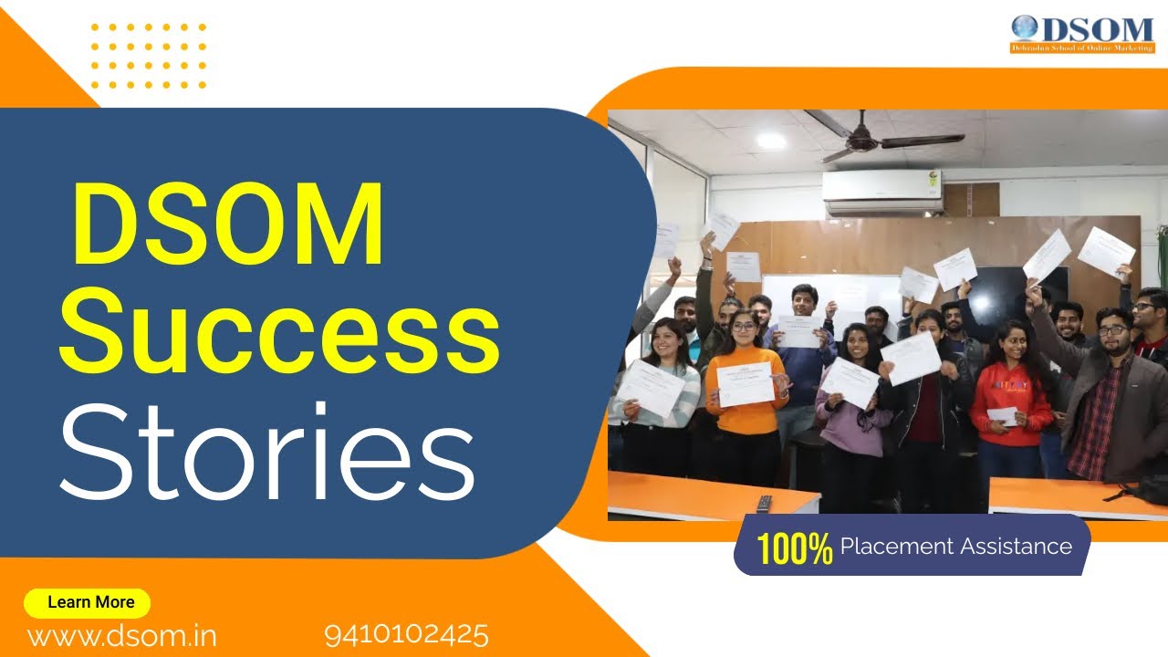 DSOM Succcess Stories || Recent Placements || Best Digital Marketing ...