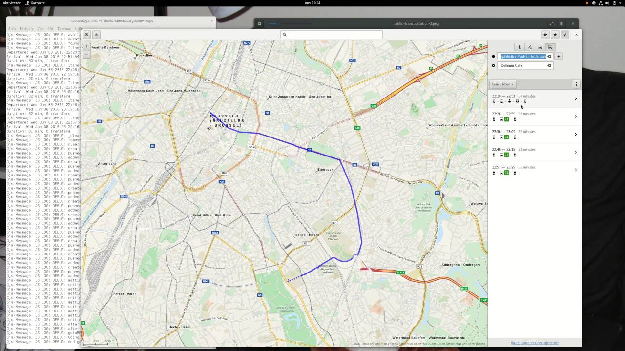 Maps transit animations - YouTube