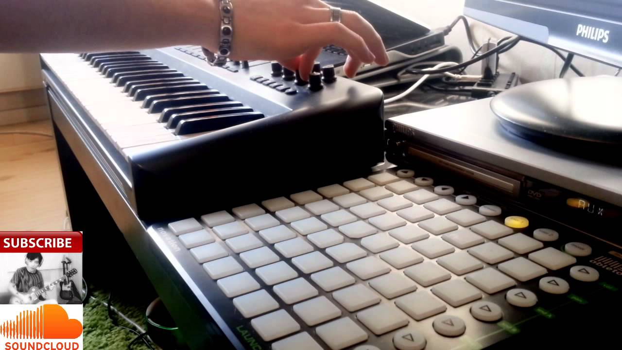 Electro Mix - Novation Launchpad And Oxygen 49 - YouTube