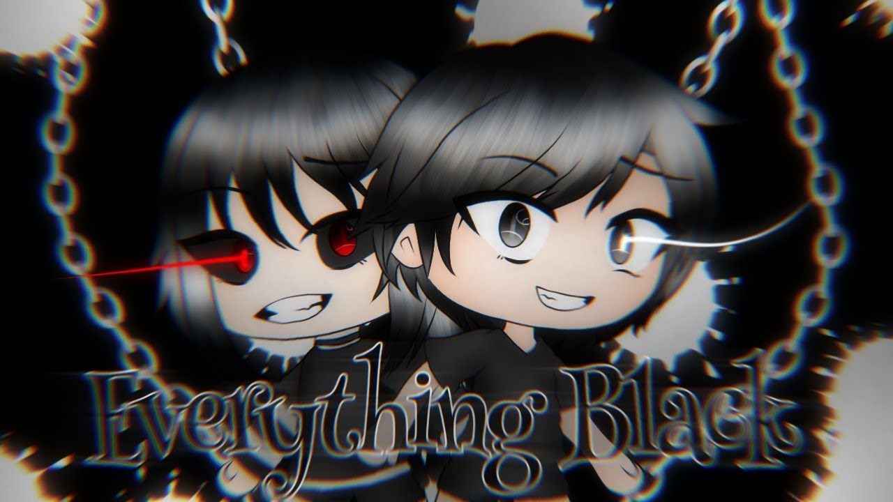 ||♠ Everything Black Meme ♠|| Collab With Gacha Sandre || Gacha Life ...