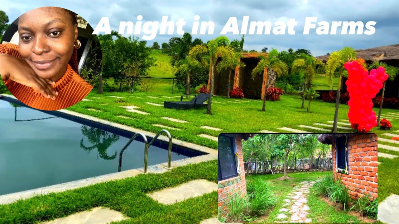 Vlog: spend a night with me in Almat Farms - YouTube
