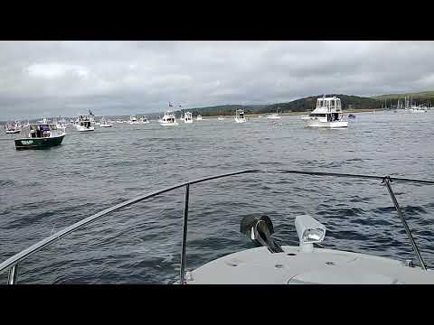 Trump boat parade on Connecticut River September 27, 2020 - YouTube