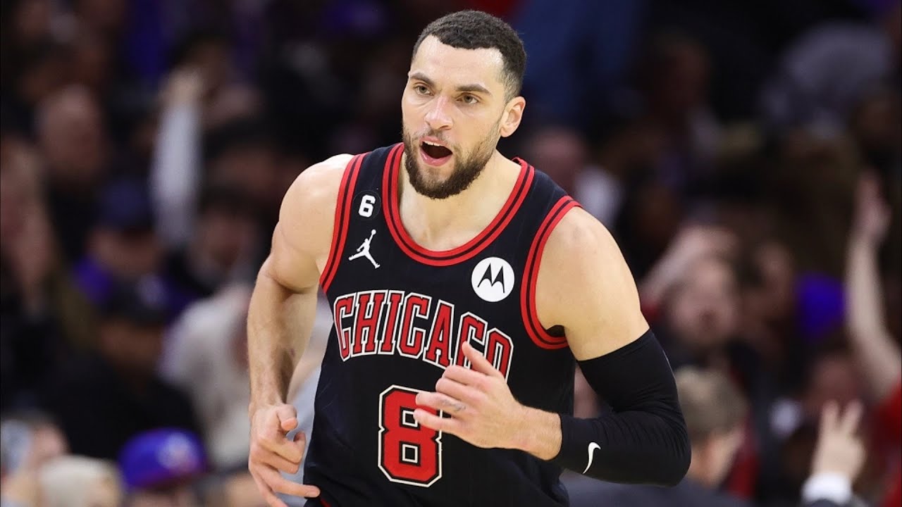 Zach LaVine 41 Pts 11-13 3s vs 76ers! 2022-23 NBA Season - YouTube