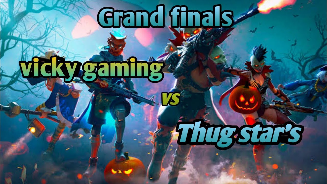 Grand finals.... Vicky gaming vs Thug star's - YouTube