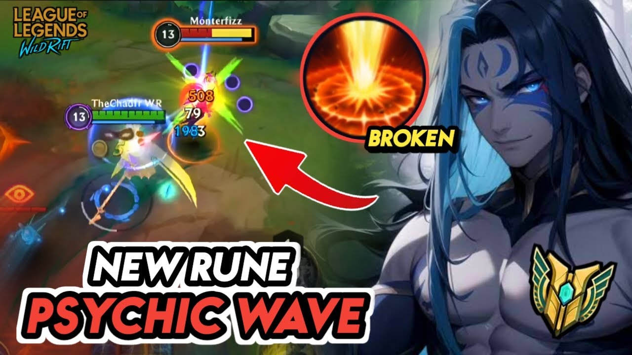 NEW PSYCHIC WAVE RUNE IS ACTUALLY GOOD ON KAYN!? (BUILD AND RUNES PATCH ...