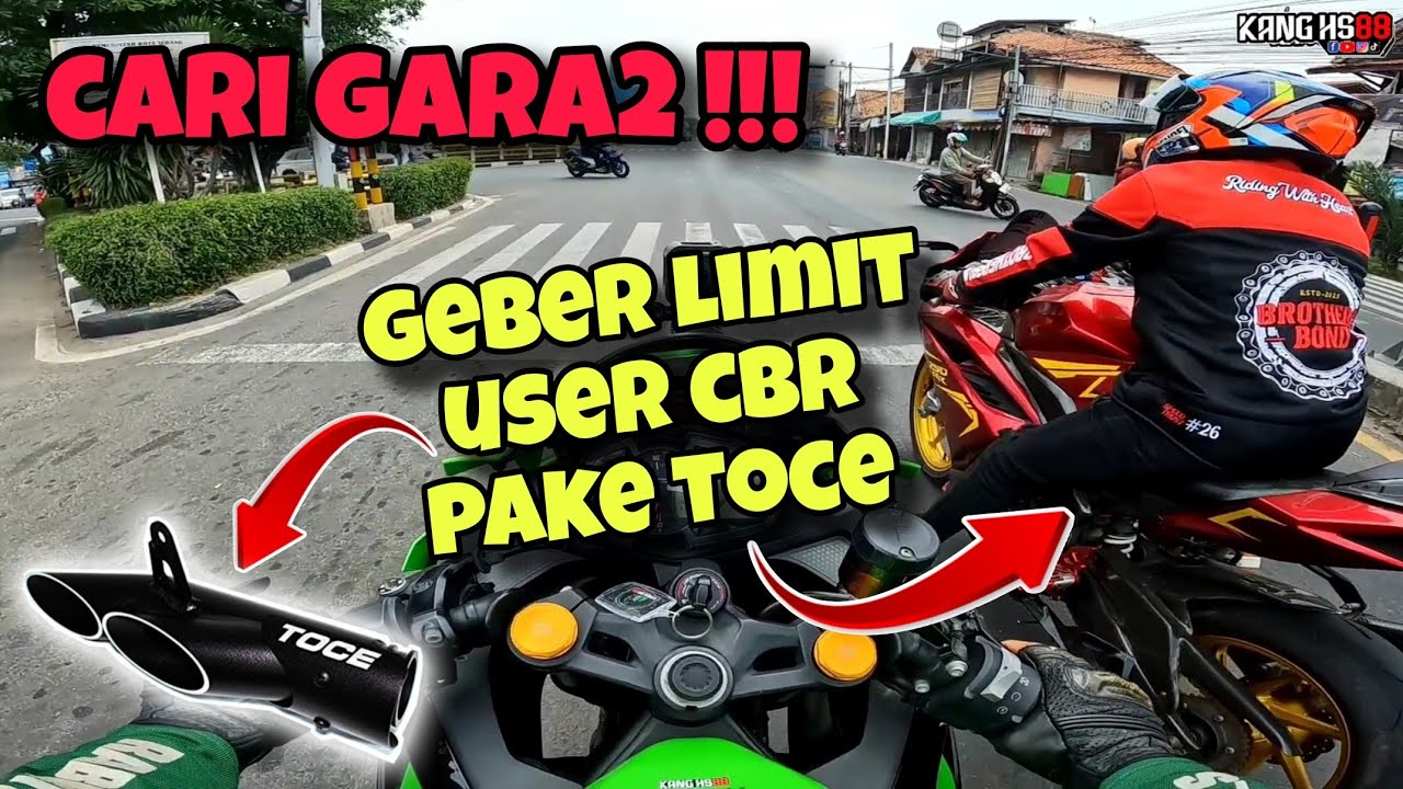 BIKIN EMOSI‼️ KETIKA ZX25R KNALPOT TOCE RIDING BARENG CBR 250RR‼️ - YouTube