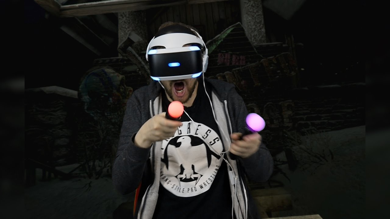 PlayStation VR - Adam Pacitti's First Time - YouTube