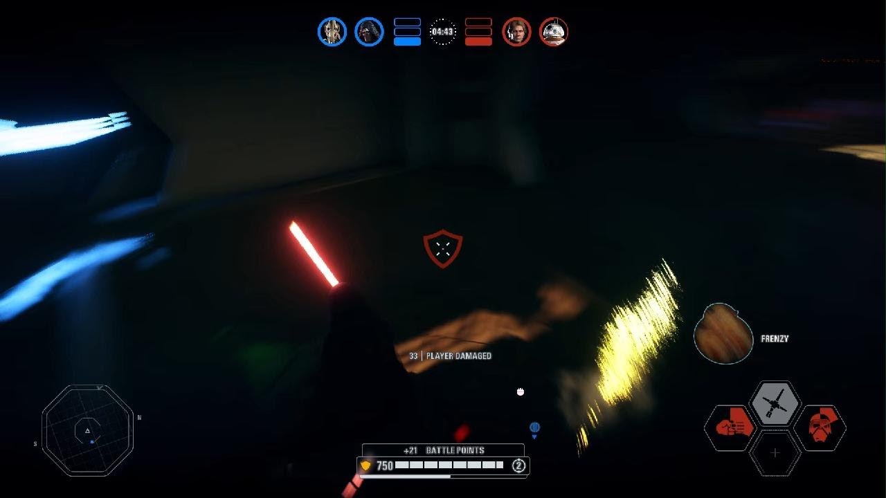 STAR WARS Battlefront II scared luke - YouTube