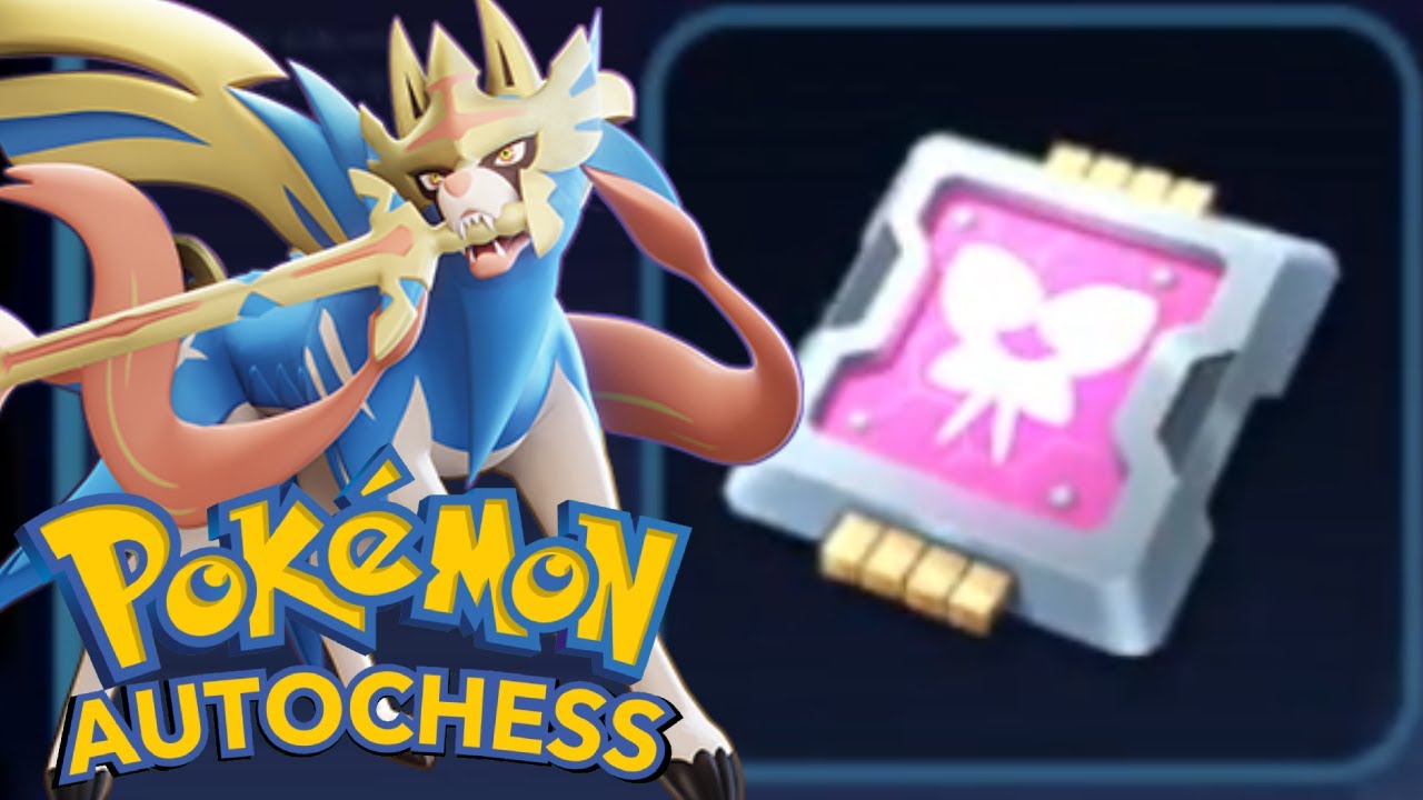 I Built the Strongest ZACIAN Team in the new official Pokemon TFT Auto ...