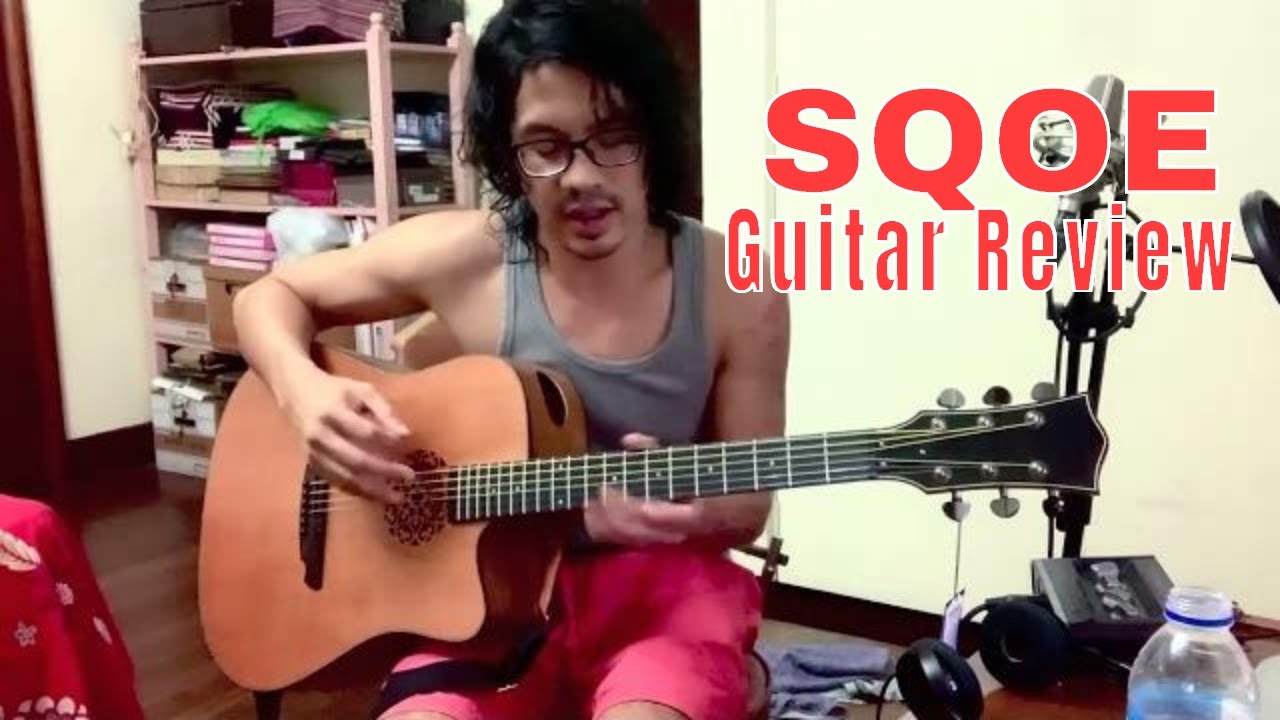 SQOE Guitar Review (Review for my New Guitar) - YouTube