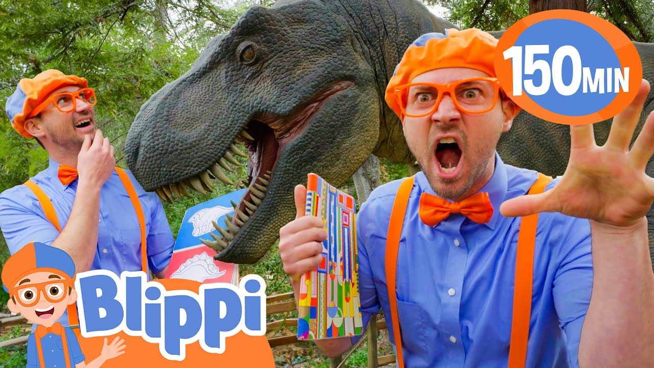 Can Blippi Find All the Dinosaurs? 🦖 Educational Fun at the Prehistoric ...