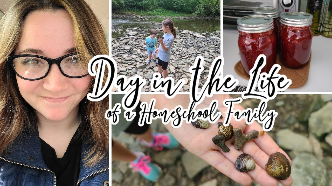 Day in the Life of a Homeschool Family | Unschool Summer School With Us ...