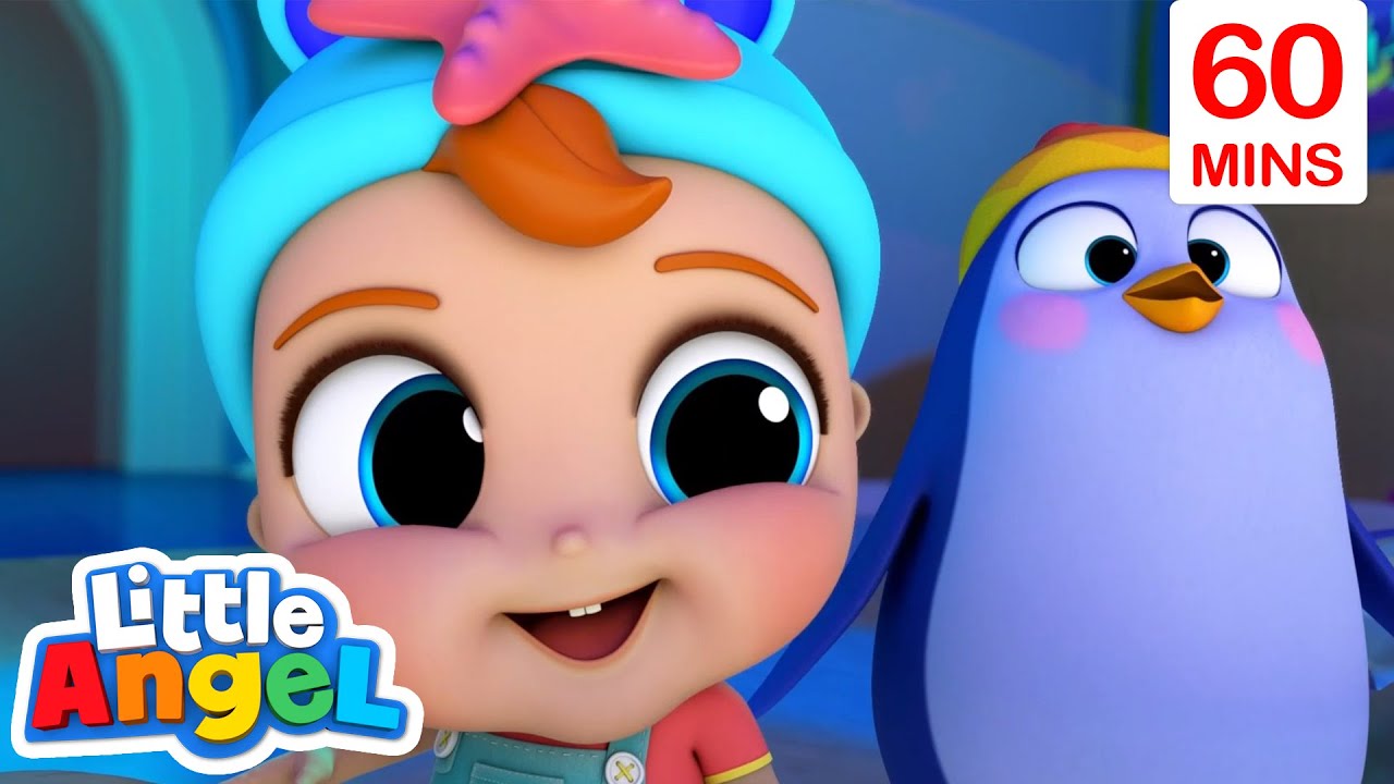 Little Angel - Fun Day At The Aquarium | Kids Fun & Educational ...