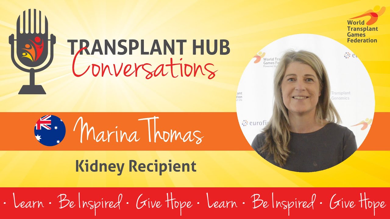 Transplant Hub Conversations - Meet Marina Thomas from Team Australia ...