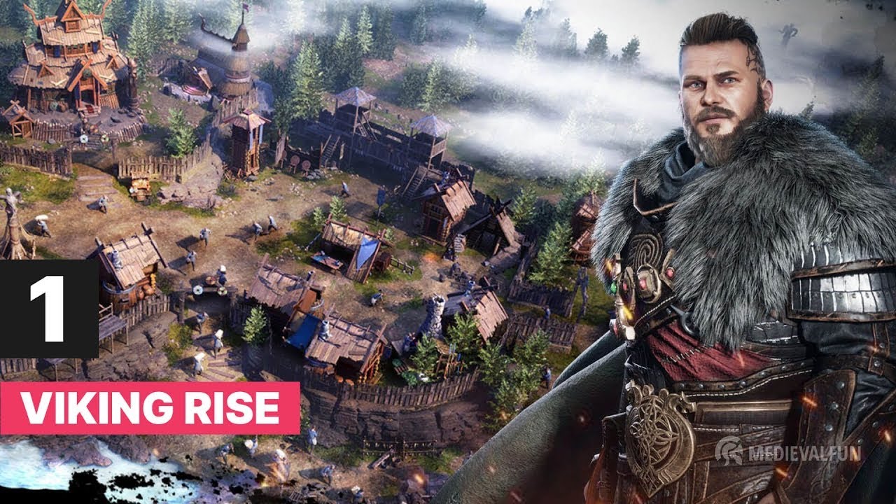 viking rise reinforce your defence gameplay high graphigh 4k #gaming #vikings - YouTube