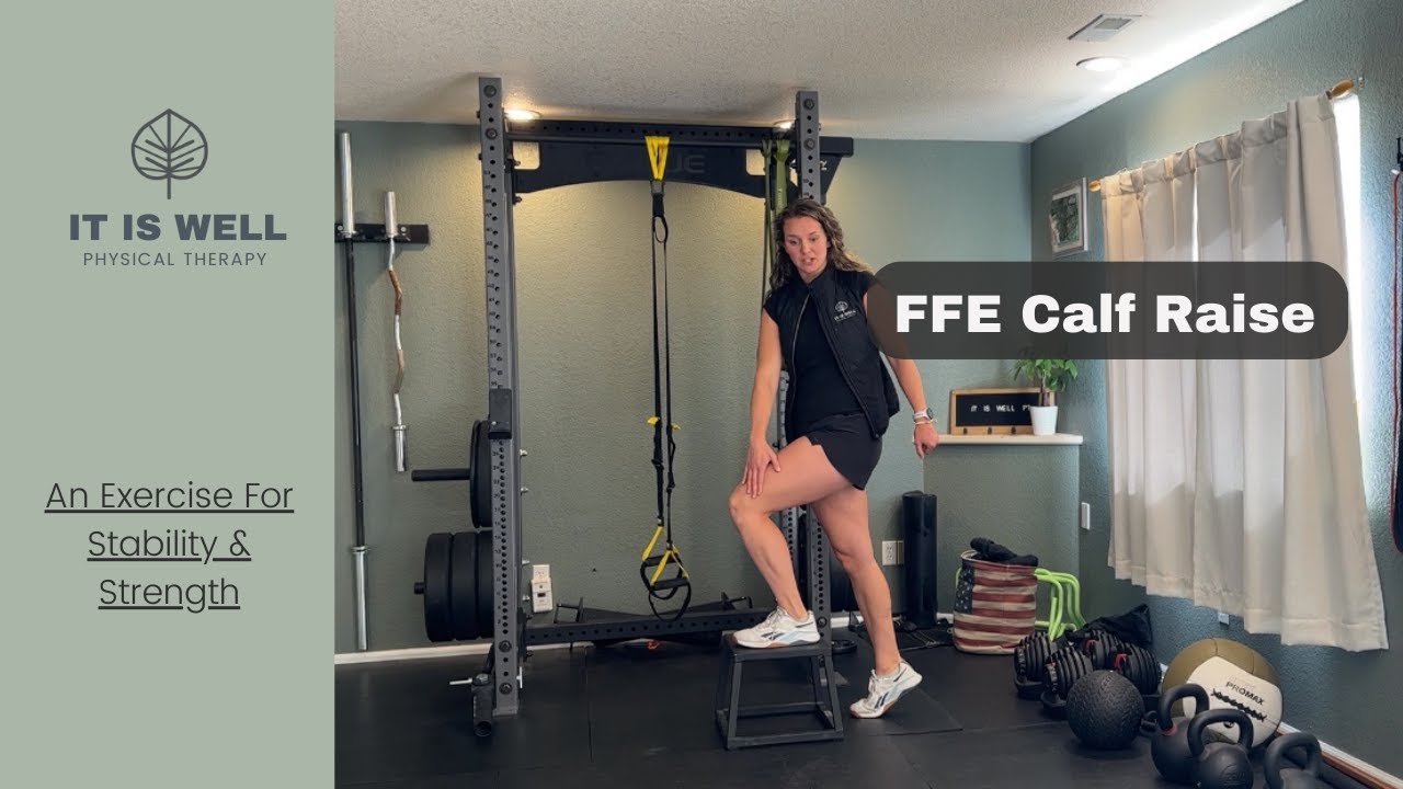 Front Foot Elevated Calf Raise - YouTube