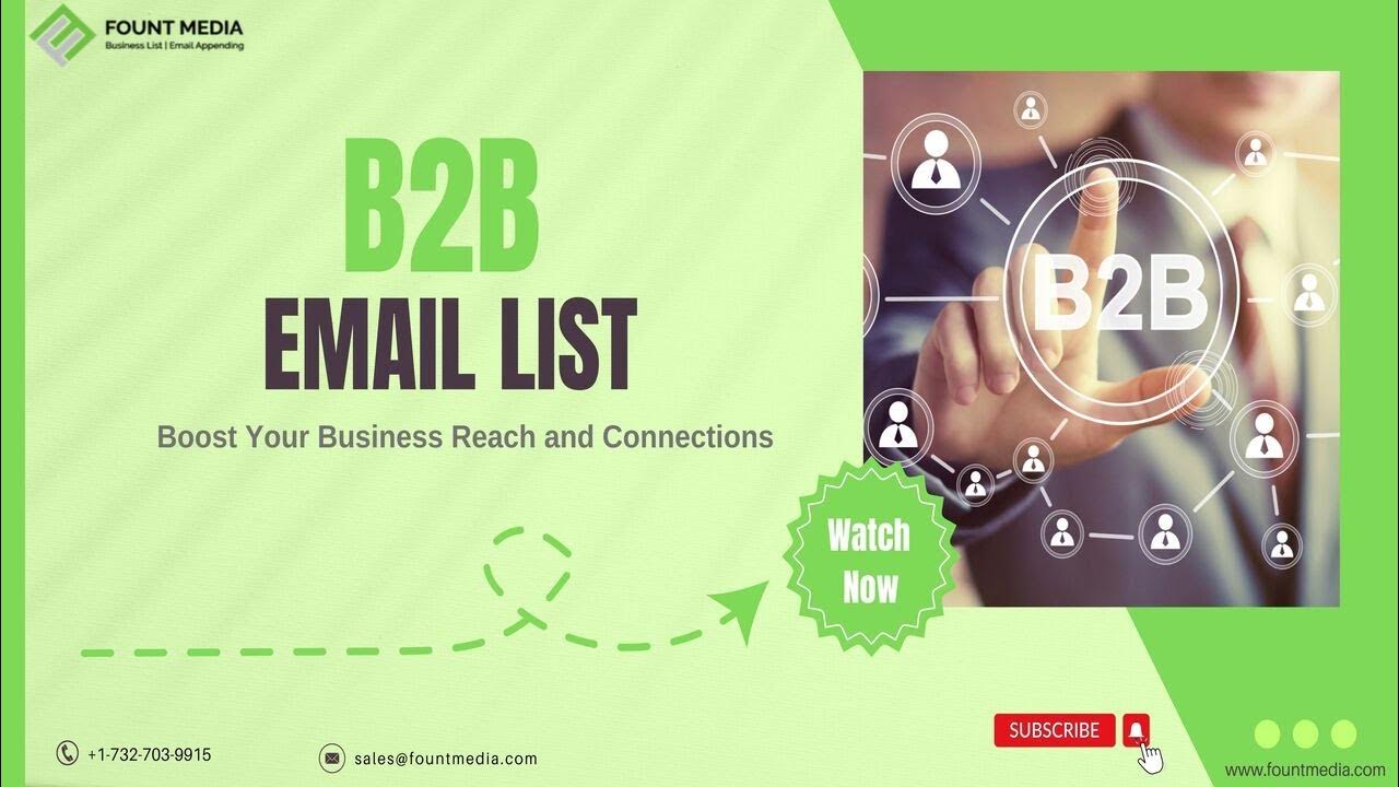 B2B Email List Mastery: Tips for Growing and Engaging Your Audience | B2B Mailing Database #b2b ...
