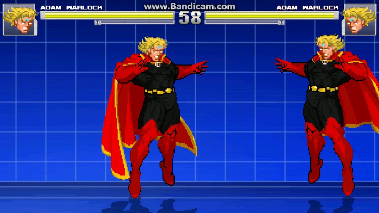 Multiverse Mugen Adam Warlock getting ready for infinity war - YouTube