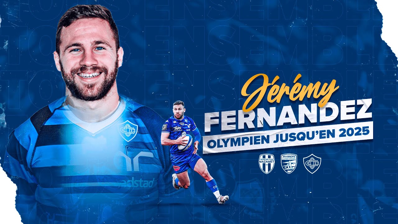 Jérémy Fernandez prolonge son contrat jusqu'en 2025 ! - YouTube